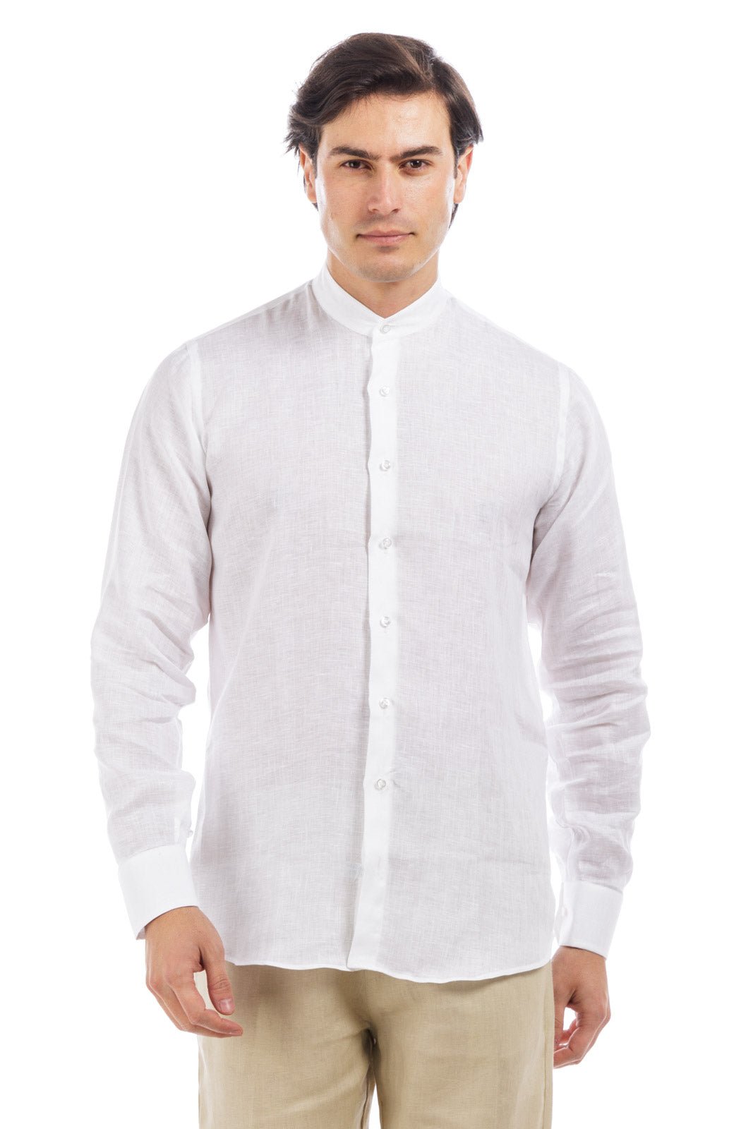 Full Button Linen Shirt - - by CAPRI LIFESTYLE – CAPRI LIFESTYLE